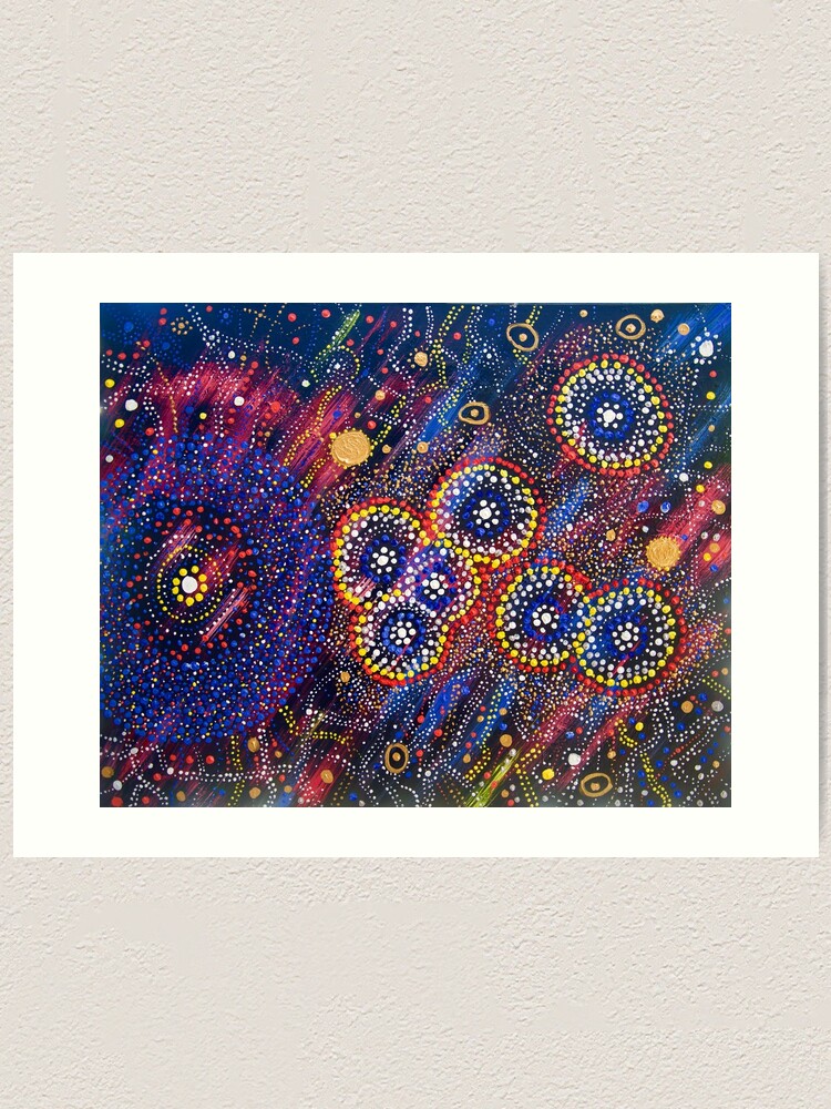 "The Southern Cross Yaraan-doo - the place of the white gum-tree" Art ...