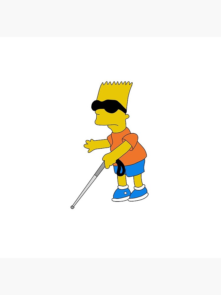 "blind bart meme" Pin for Sale by Drayziken | Redbubble