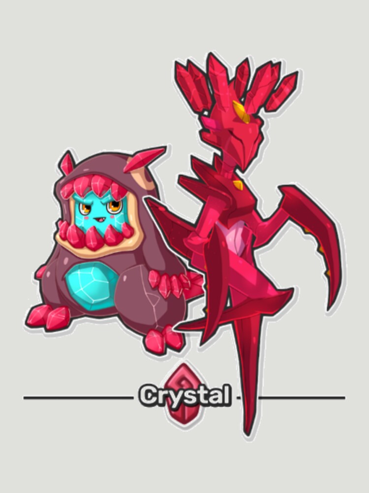 "Temtem Crystal Type Art" T-shirt by ulitau | Redbubble