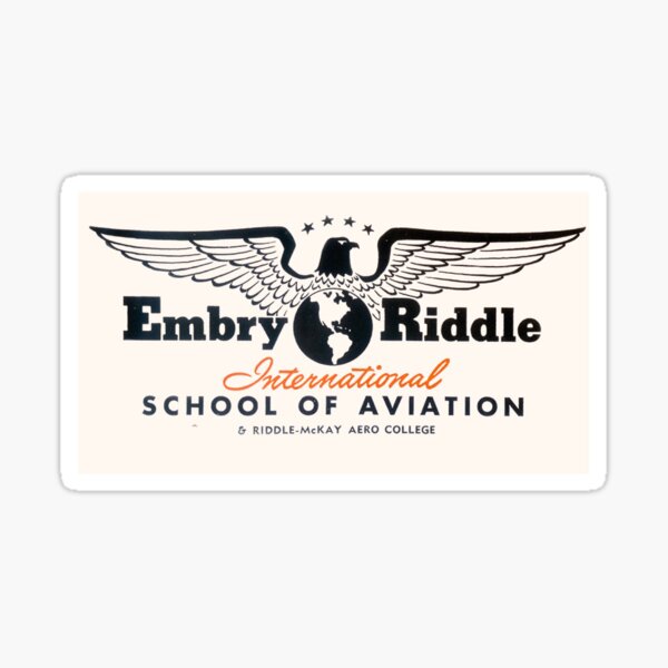 Embry Riddle Stickers | Redbubble