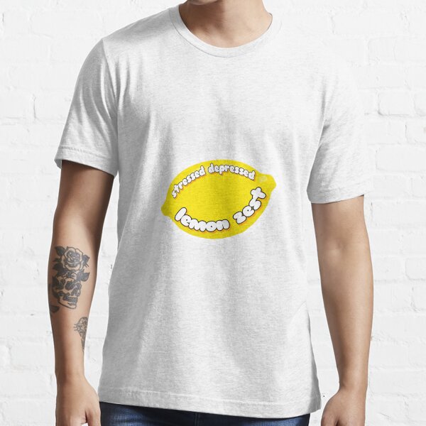 "Stressed Depressed Lemon Zest Meme " T-shirt for Sale by Abirose03 ...