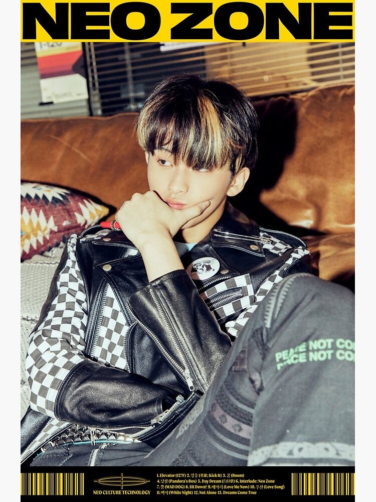"mark nct 127,, neo zone photo shoot sticker " Sticker for Sale by ...