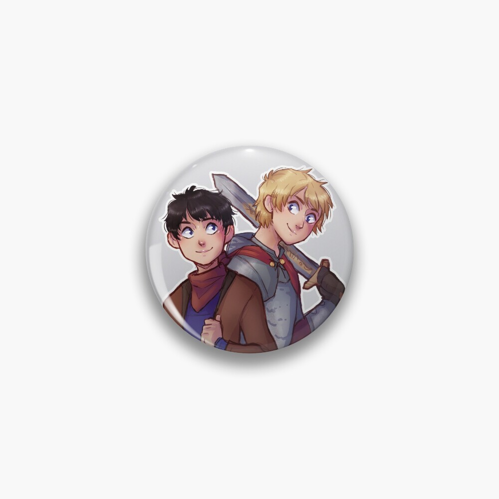 "BBC Merlin" Pin for Sale by TeeCeeArt | Redbubble