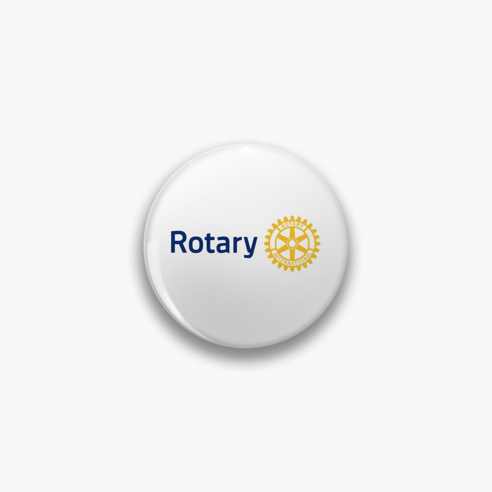 "Rotary Logo" Sticker for Sale by AnaClaraHar | Redbubble