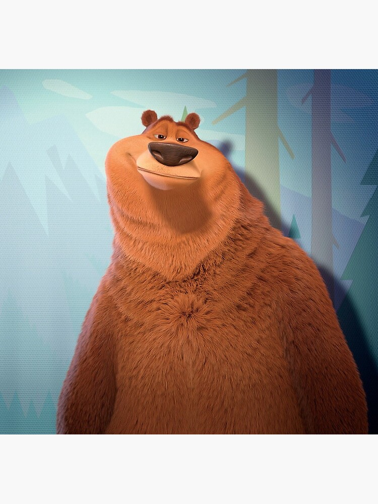 "Boog from Open Season " Sticker for Sale by chicken0tendies | Redbubble