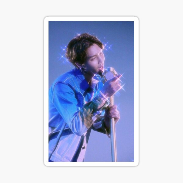 "johnny nct 127 90's edit" Sticker for Sale by seoksfilter | Redbubble