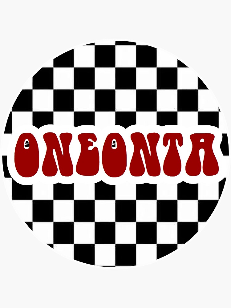 "Oneonta sticker" Sticker by oneystickers | Redbubble