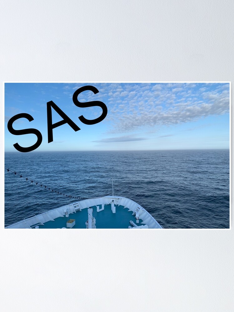 "SAS Ocean View" Poster by oppco80 | Redbubble