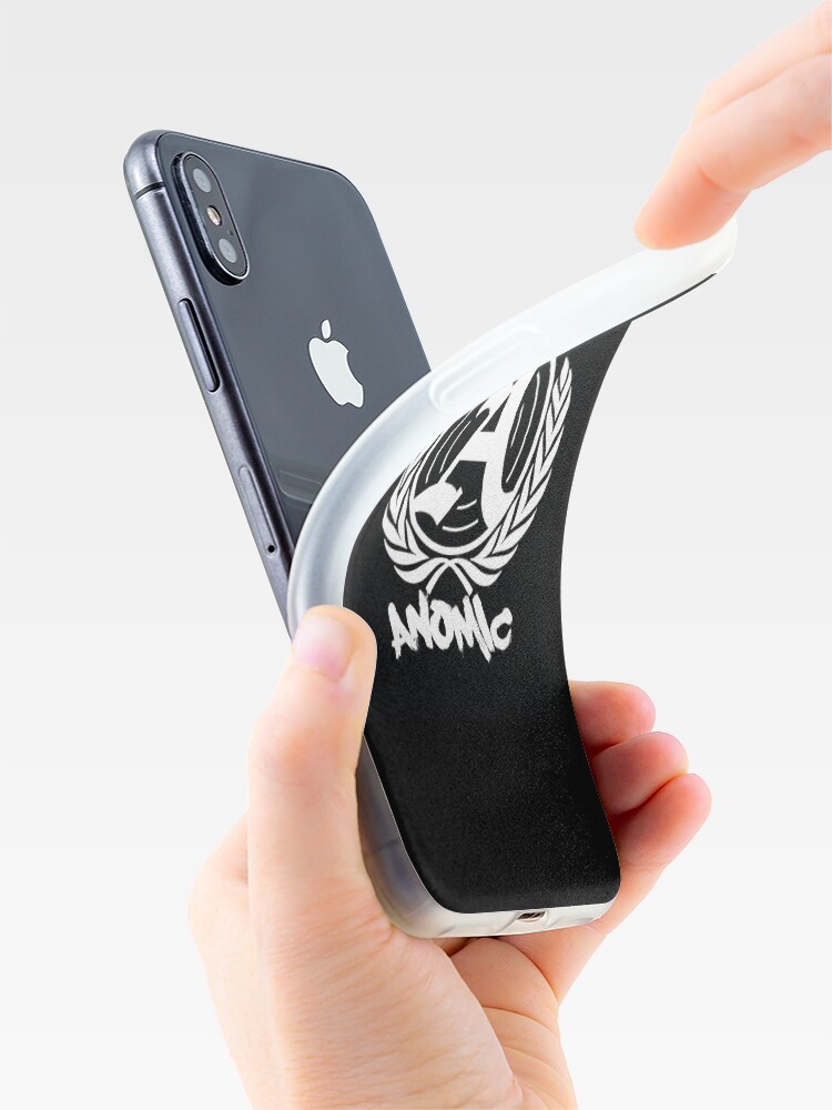 "Anomic logo and lettering" iPhone Case for Sale by -Anomic- | Redbubble