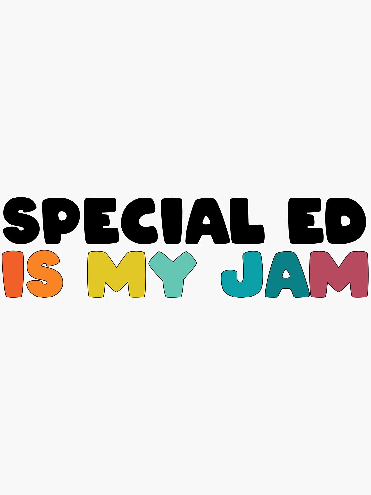 "Special Ed Rainbow" Sticker for Sale by AudriMiller | Redbubble