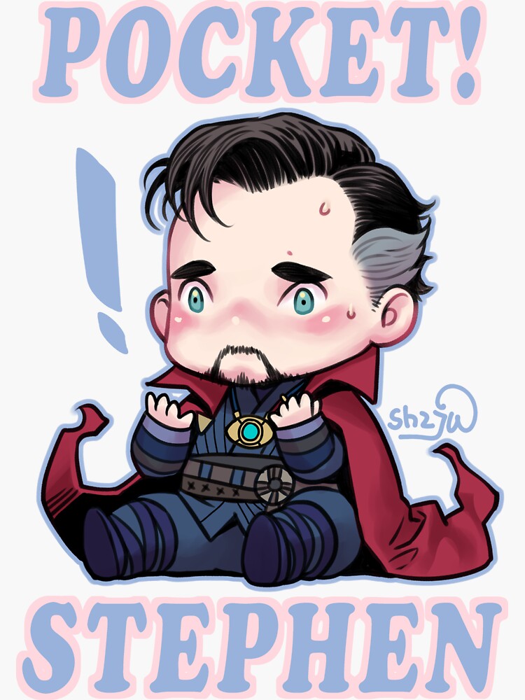 "POCKET!STEPHEN" Sticker for Sale by sh2jw | Redbubble