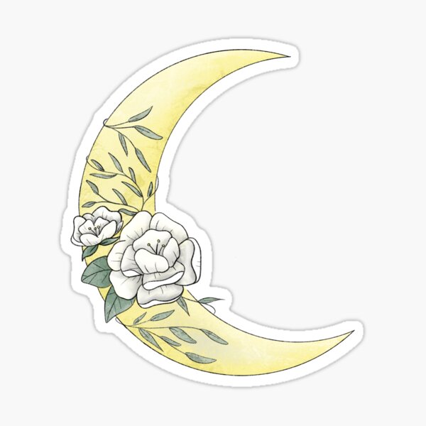 "Luna" Sticker for Sale by CreativeMisc | Redbubble