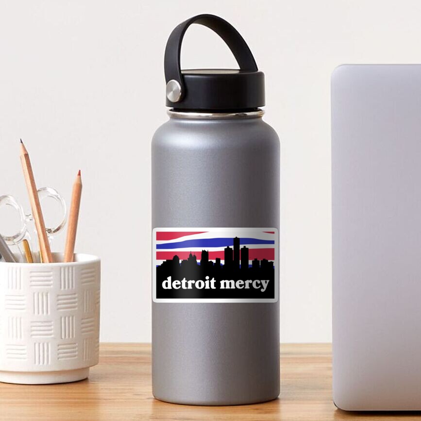 "Detroit Mercy" Sticker by shradeha | Redbubble