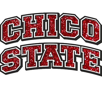 "Glitter Chico Logo" Sticker for Sale by Bella Weiss | Redbubble