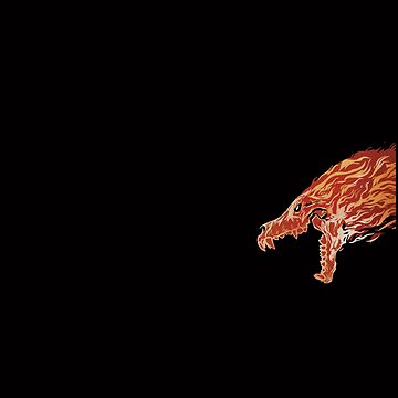 "M4A4 Howl Skin - Howling Wolf on Fire Design" Sticker for Sale by ...