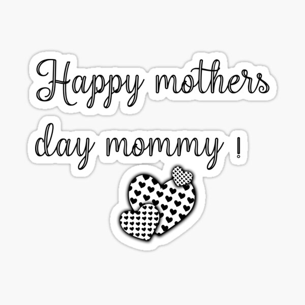 Happy Mothers Day Sticker By Helkav Redbubble