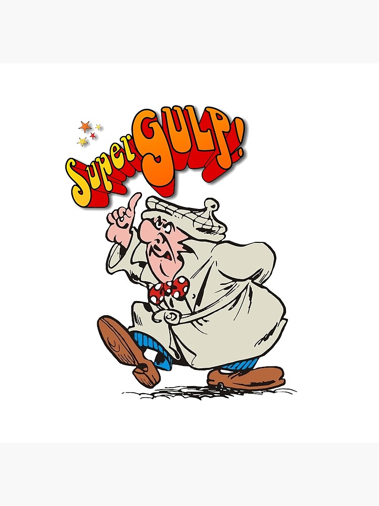 "Super Gulp" Poster by molasar | Redbubble