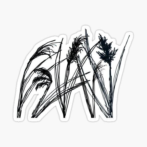 Marsh Grass Stickers | Redbubble