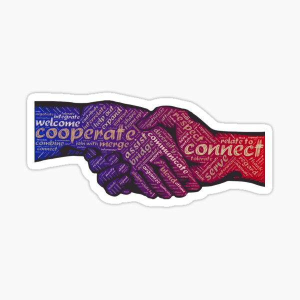 "solidarity" Sticker for Sale by Skunkyman | Redbubble