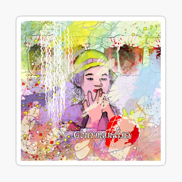 "Delicacies" Sticker by bacbi | Redbubble