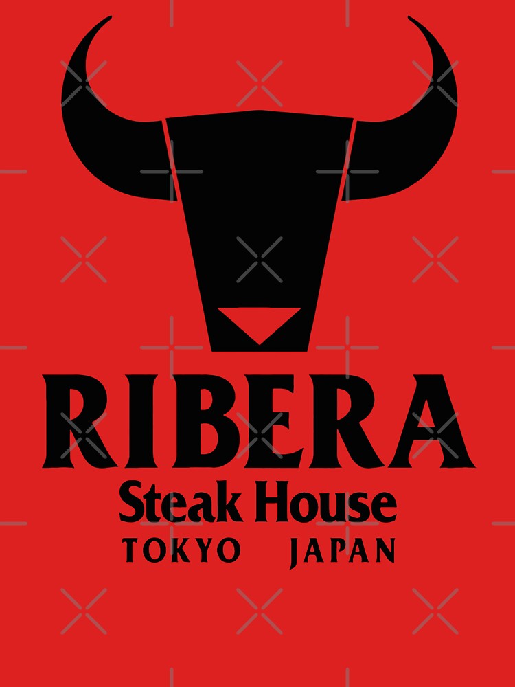 "Ribera Steak House Japan" T-shirt for Sale by srenro | Redbubble ...