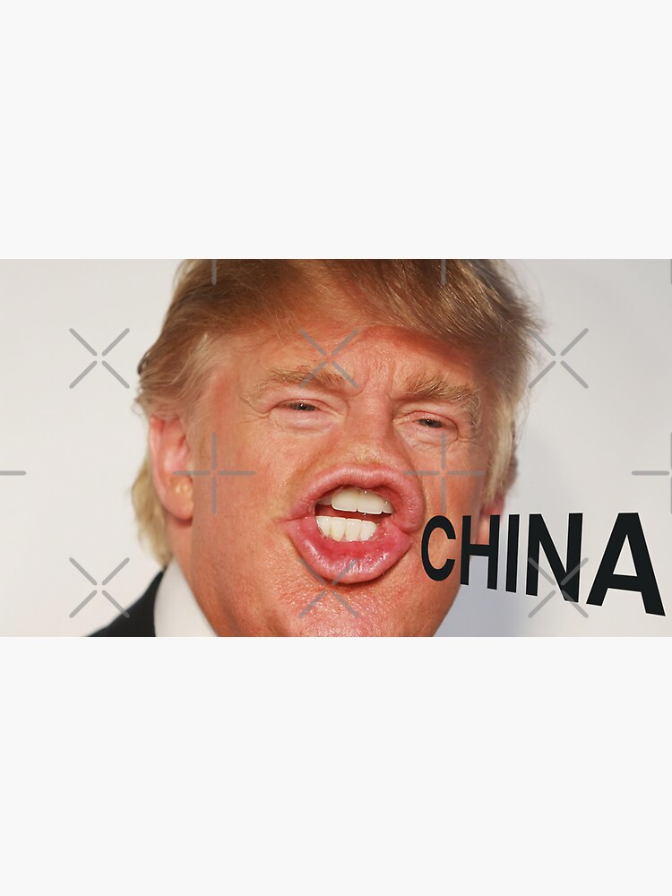 "Trump China" Sticker for Sale by christopper | Redbubble