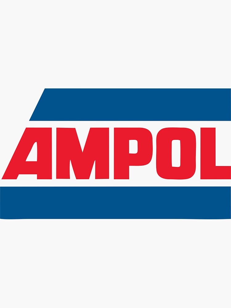 Pegatina «Logotipo de Ampol» de Dreamerti | Redbubble