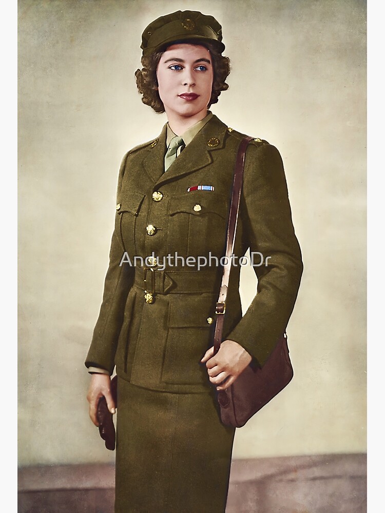 "The queen in WW2" Art Print for Sale by AndythephotoDr | Redbubble