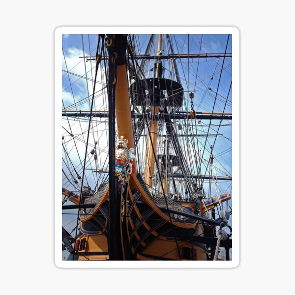 "HMS Victory" Sticker by Mandy73 | Redbubble