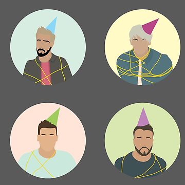 "All Time Low Birthday Pack" Sticker for Sale by Afterdxsign | Redbubble