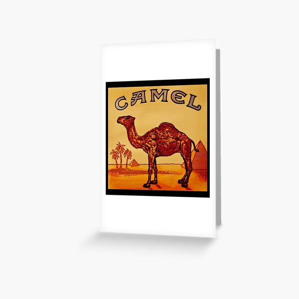 "BEST SELLER - Camel Cigarette Merchandise" Greeting Card for Sale by ...