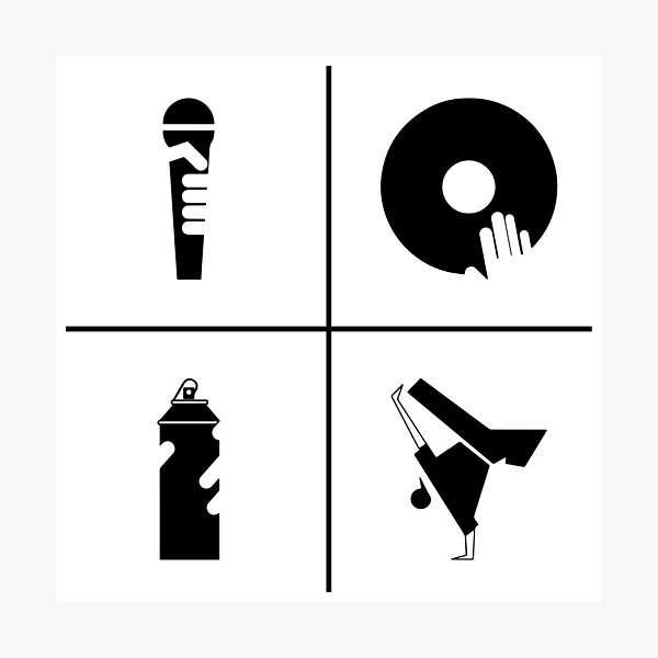 "The Four Elements of Hip-Hop" Photographic Print for Sale by ...