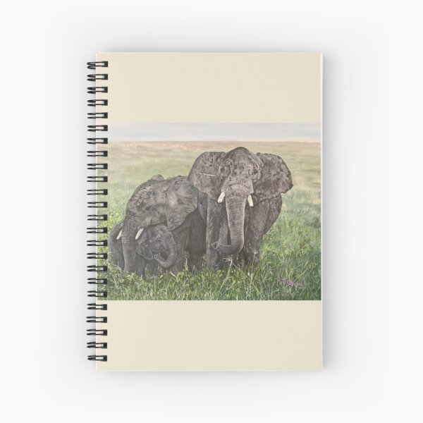 Elephant Spiral Notebooks | Redbubble