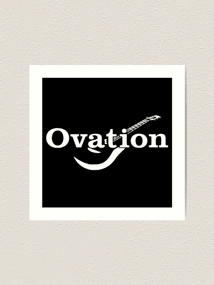 "Ovation Guitars Logo" Art Print for Sale by NoticeHuman | Redbubble