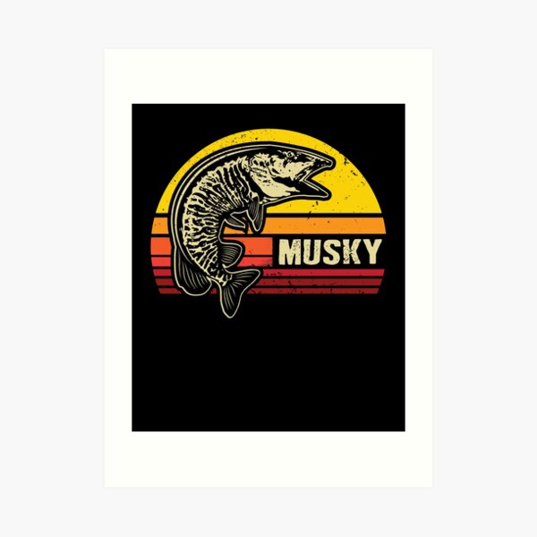 Musky Art Prints | Redbubble