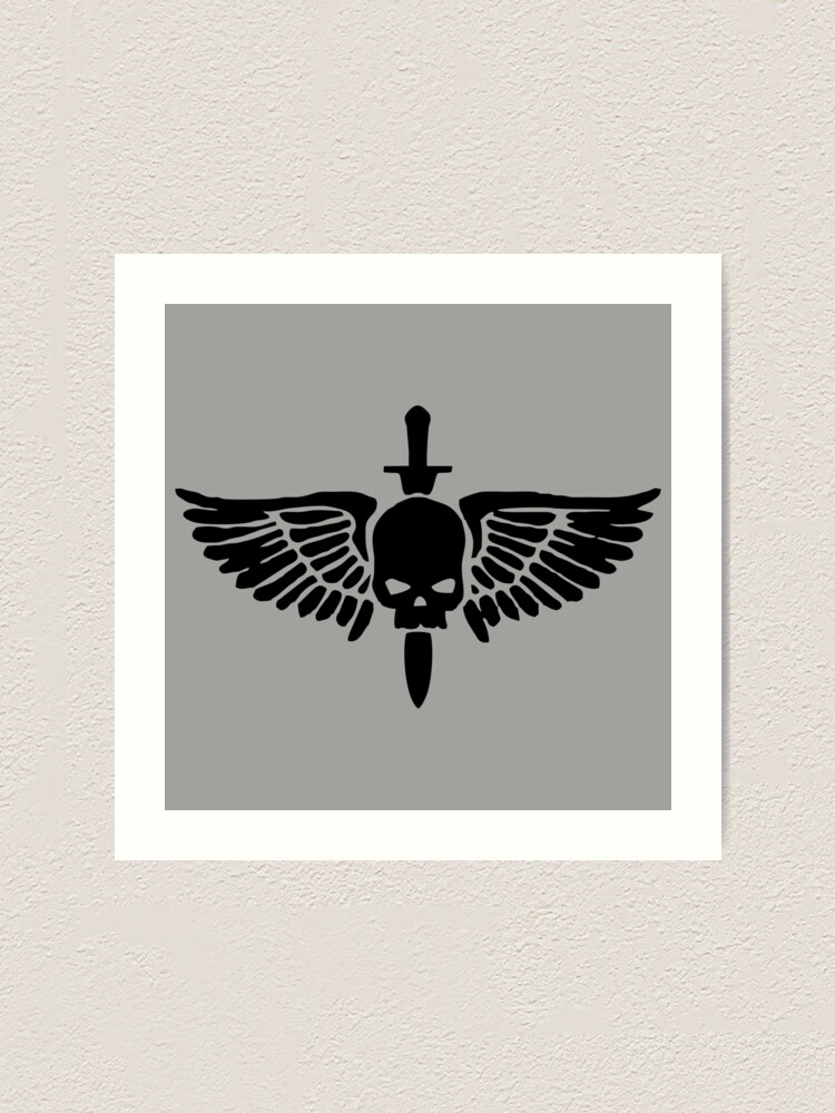 "Space Marine Symbol" Art Print by Scalliang | Redbubble