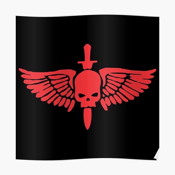 "Space Marine Symbol" Poster for Sale by Scalliang | Redbubble