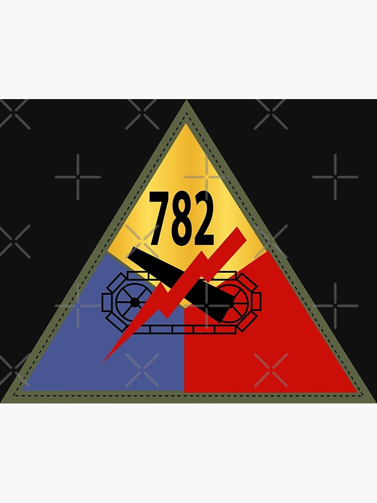 "Army - 782nd Tank Battalion SSI" Art Print by twix123844 | Redbubble