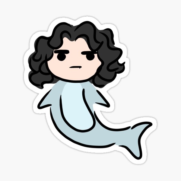 "Dolphin! Baz" Sticker by Subpar-selkie | Redbubble