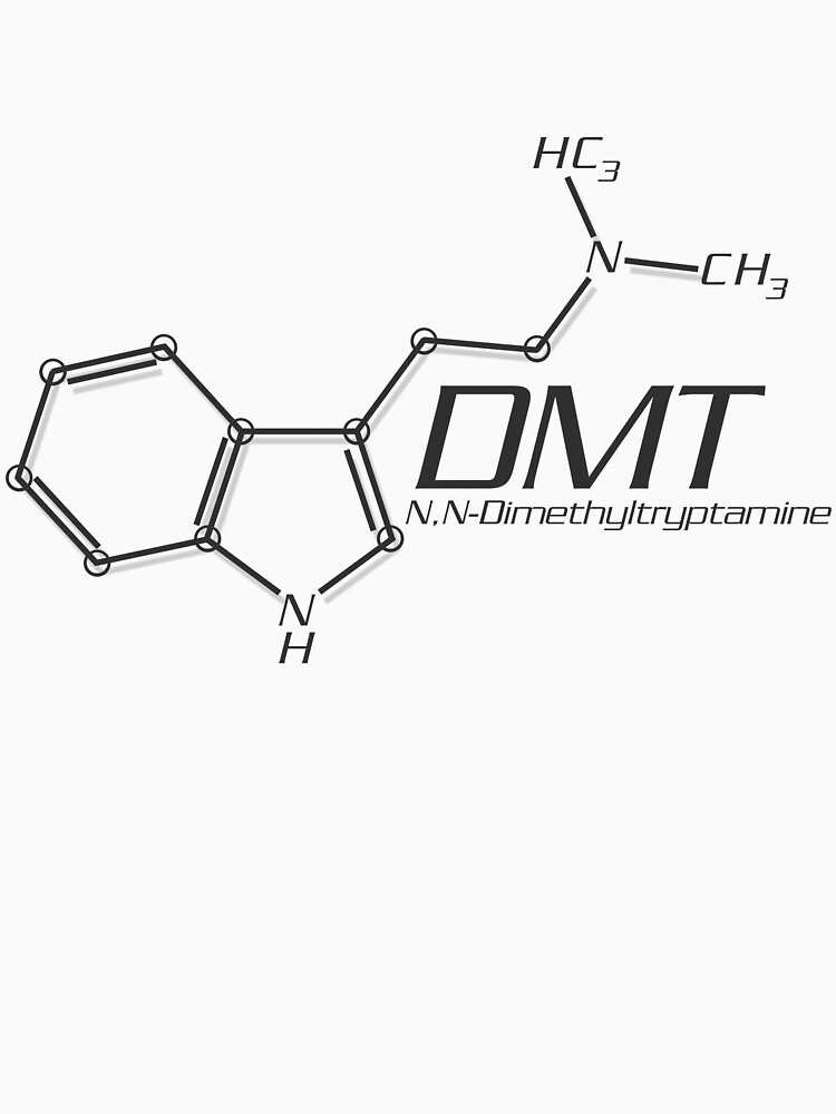 "N-Dimethyltryptamin-Molekül. Weitere Moleküldesigns finden Sie in ...
