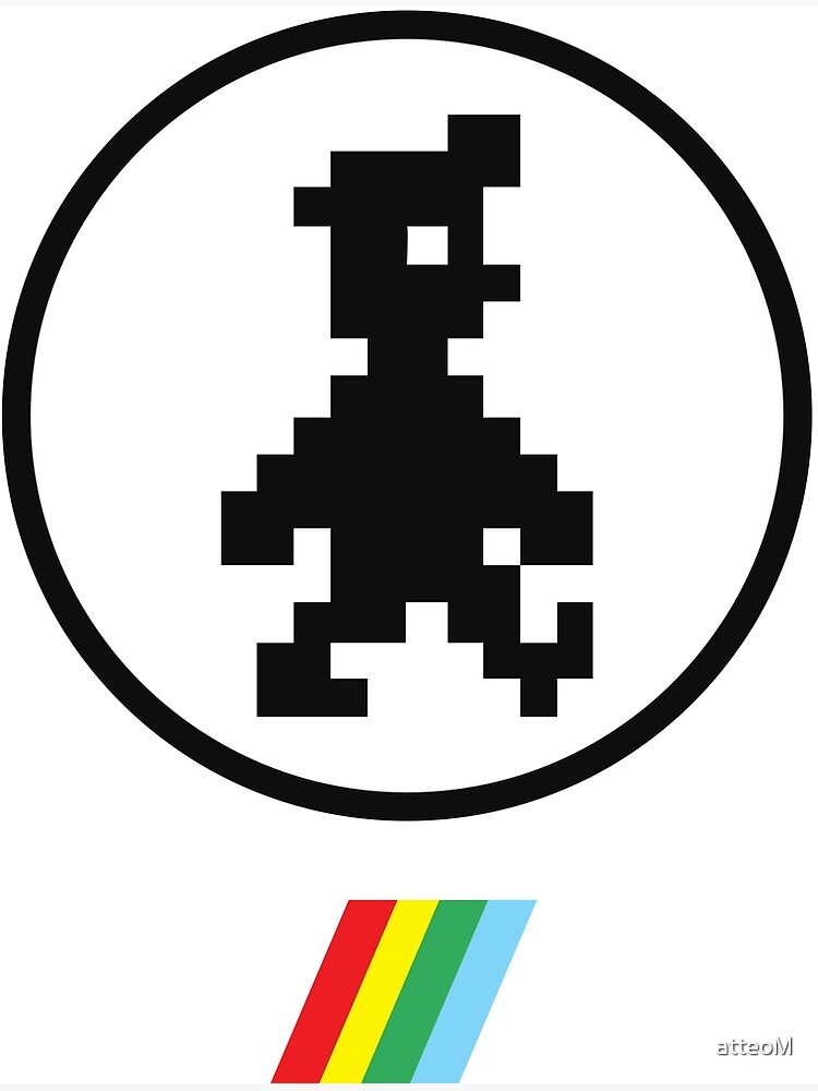 "Manic miner" Poster by atteoM | Redbubble