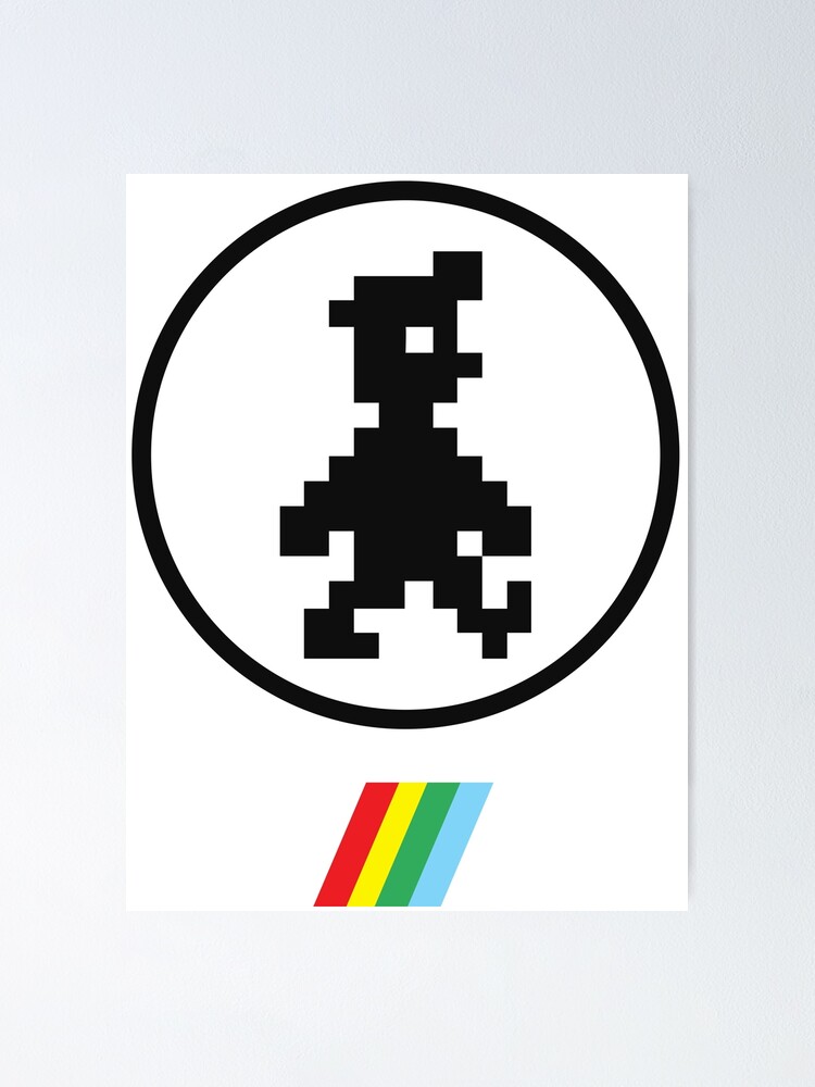 "Manic miner" Poster by atteoM | Redbubble