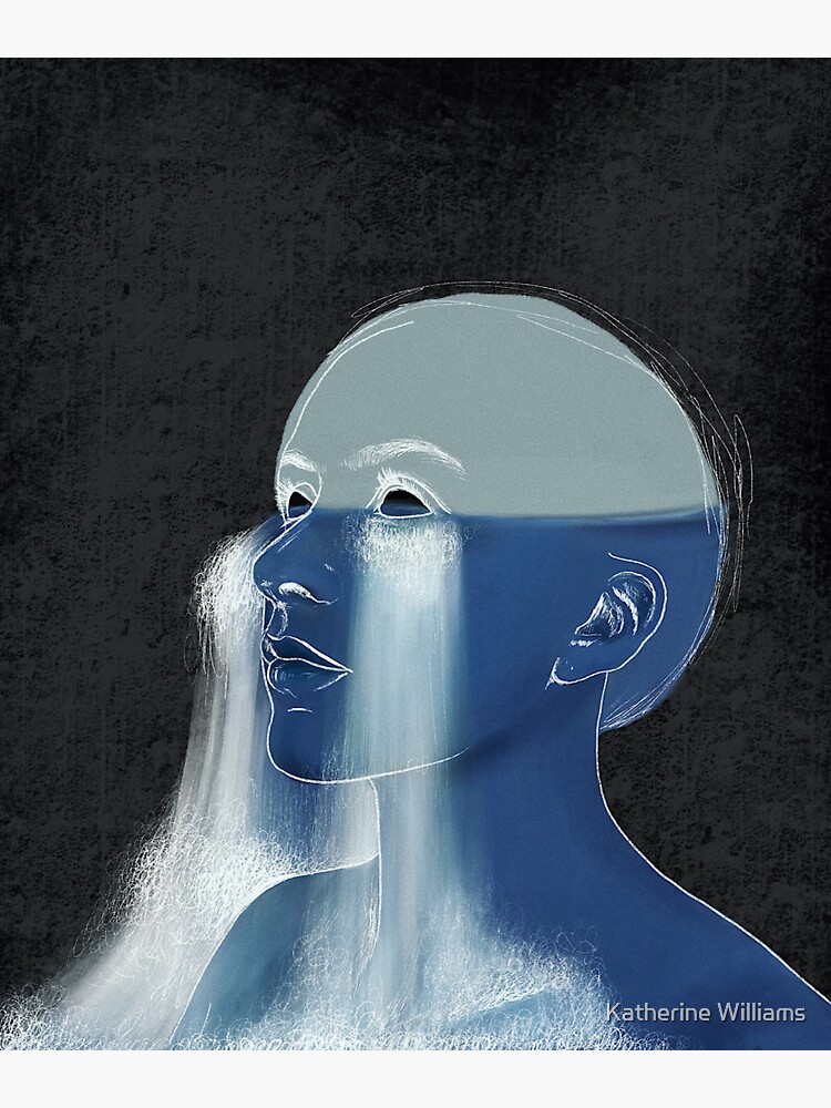 "Overflowing Emotions" Sticker by Kwill23 | Redbubble