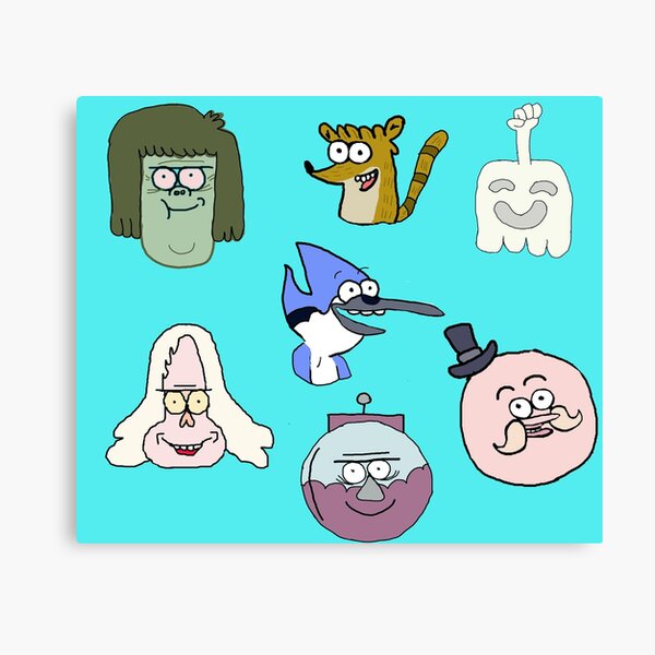 Pops Regular Show Canvas Prints | Redbubble