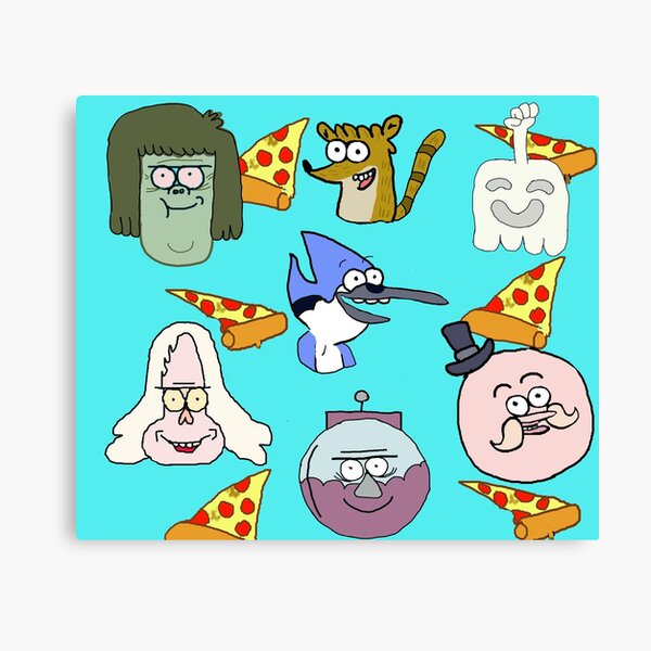 Pops Regular Show Canvas Prints | Redbubble