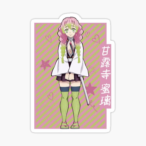 Mitsuri Kanroji Stickers | Redbubble