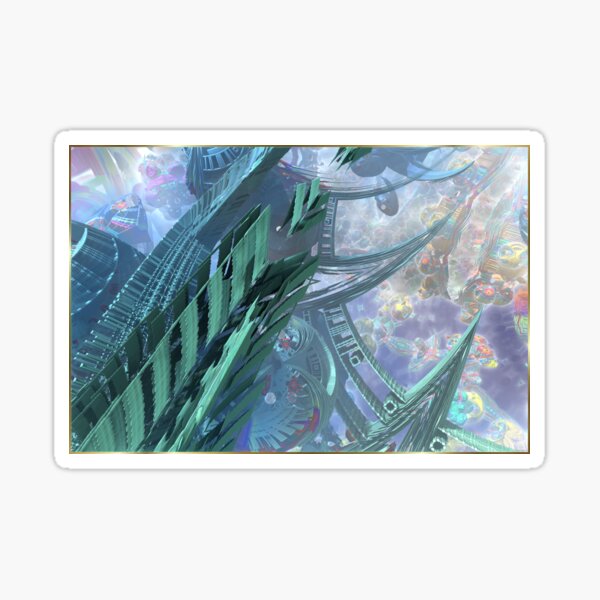 "Brave New World" Sticker by ArachnidImagery | Redbubble