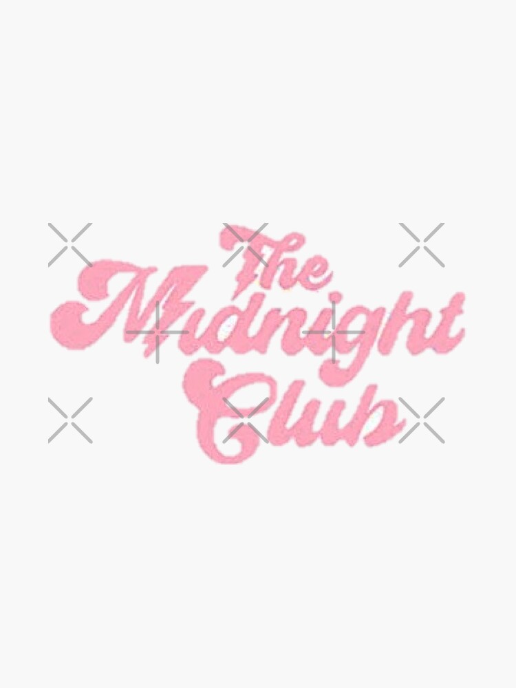 "The Midnight Club Logo" Sticker for Sale by mgibbons131 | Redbubble