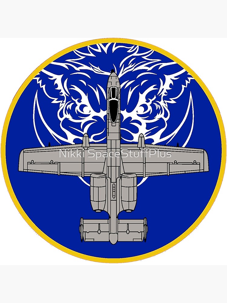 "A-10 Warthog Logo" Poster for Sale by Spacestuffplus | Redbubble