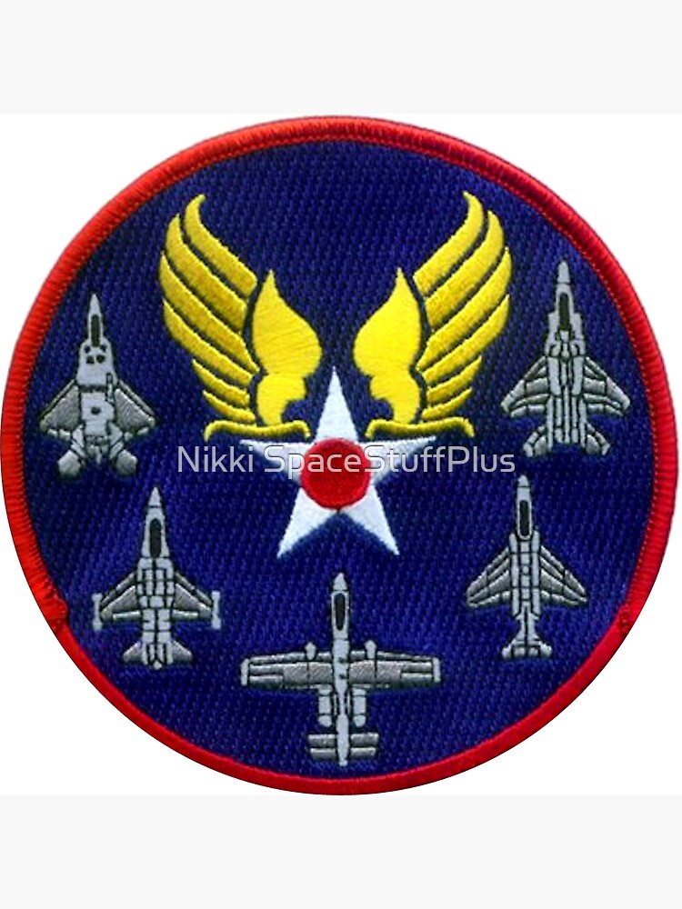 "Air Combat Command Aircraft Logo" Art Print by Spacestuffplus | Redbubble